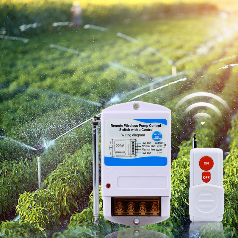 Remote Wireless Pump Control Switch with a Remote Control – seattleget